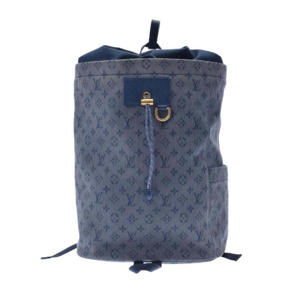Louis Vuitton Monogram Denim Chalk Backpack Daypack B… - Gem